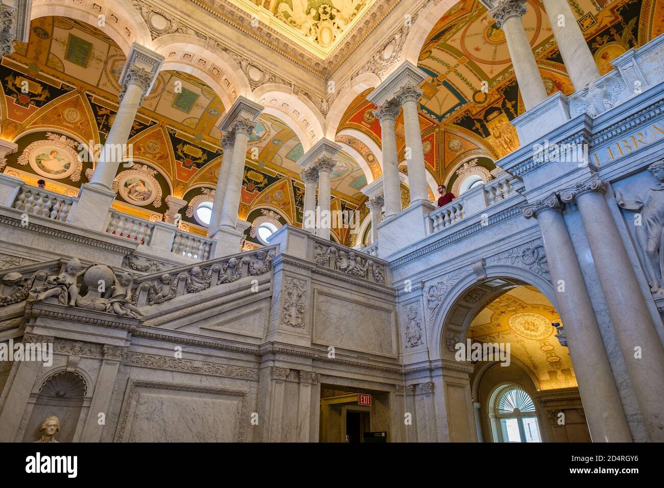 Interior of the united states congress hi-res stock photography and ...