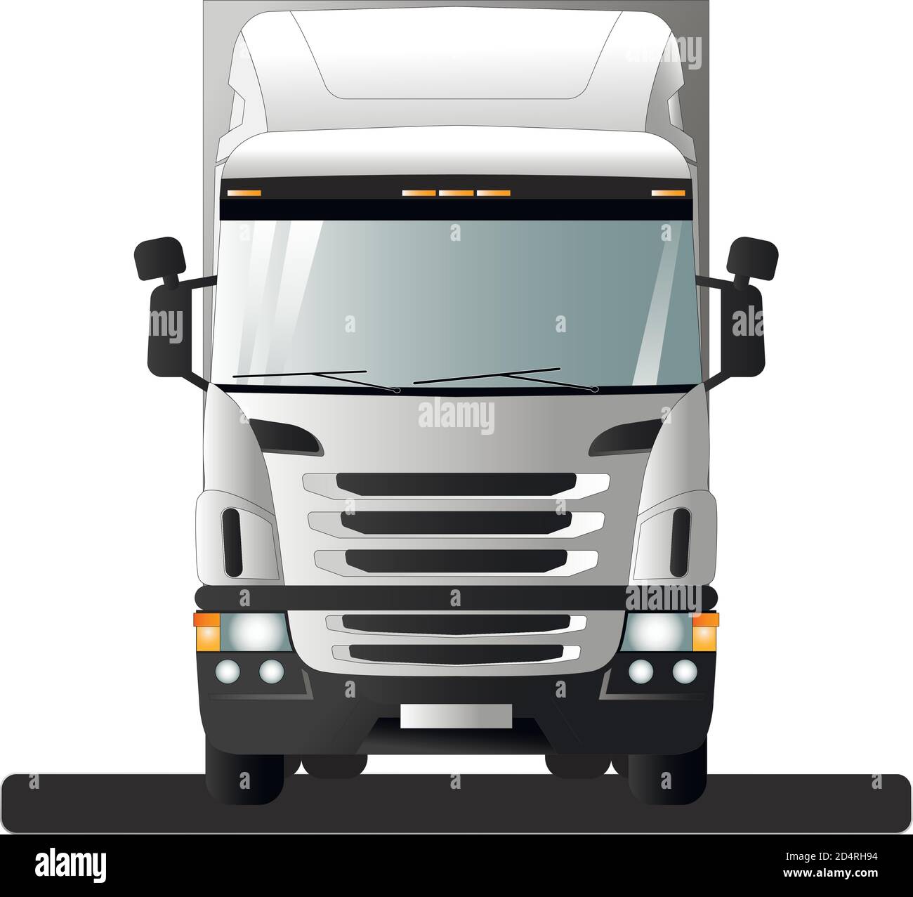 Truck Front View Png