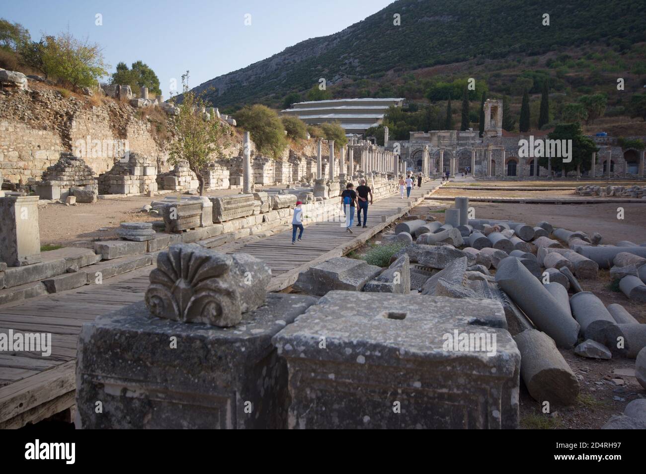 The Agora at Ephesus, Turkey Stock Photo - Alamy