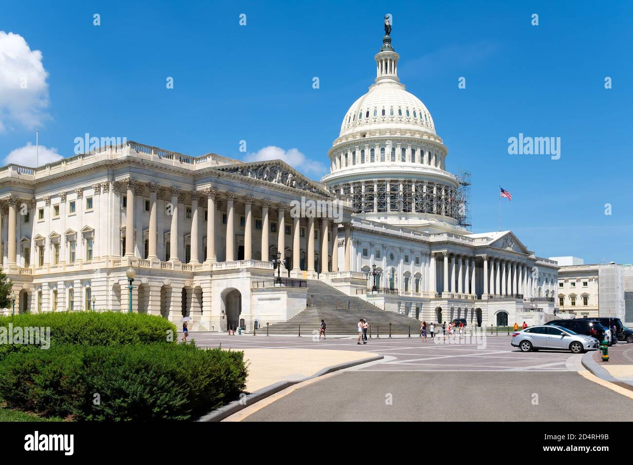 The US House of Representatives at the Capitol building in Washington D ...