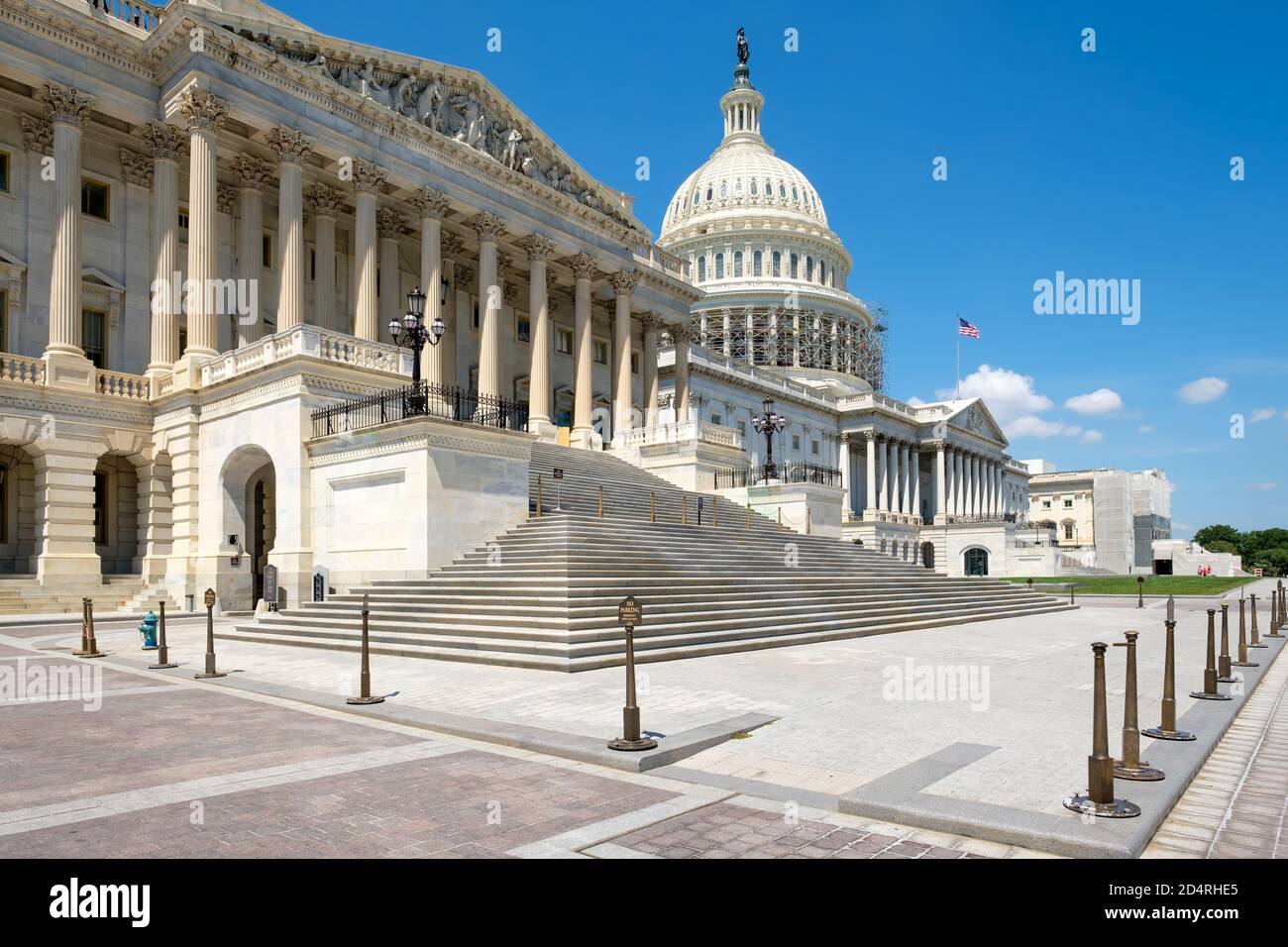 The US House of Representatives at the Capitol building in Washington D ...