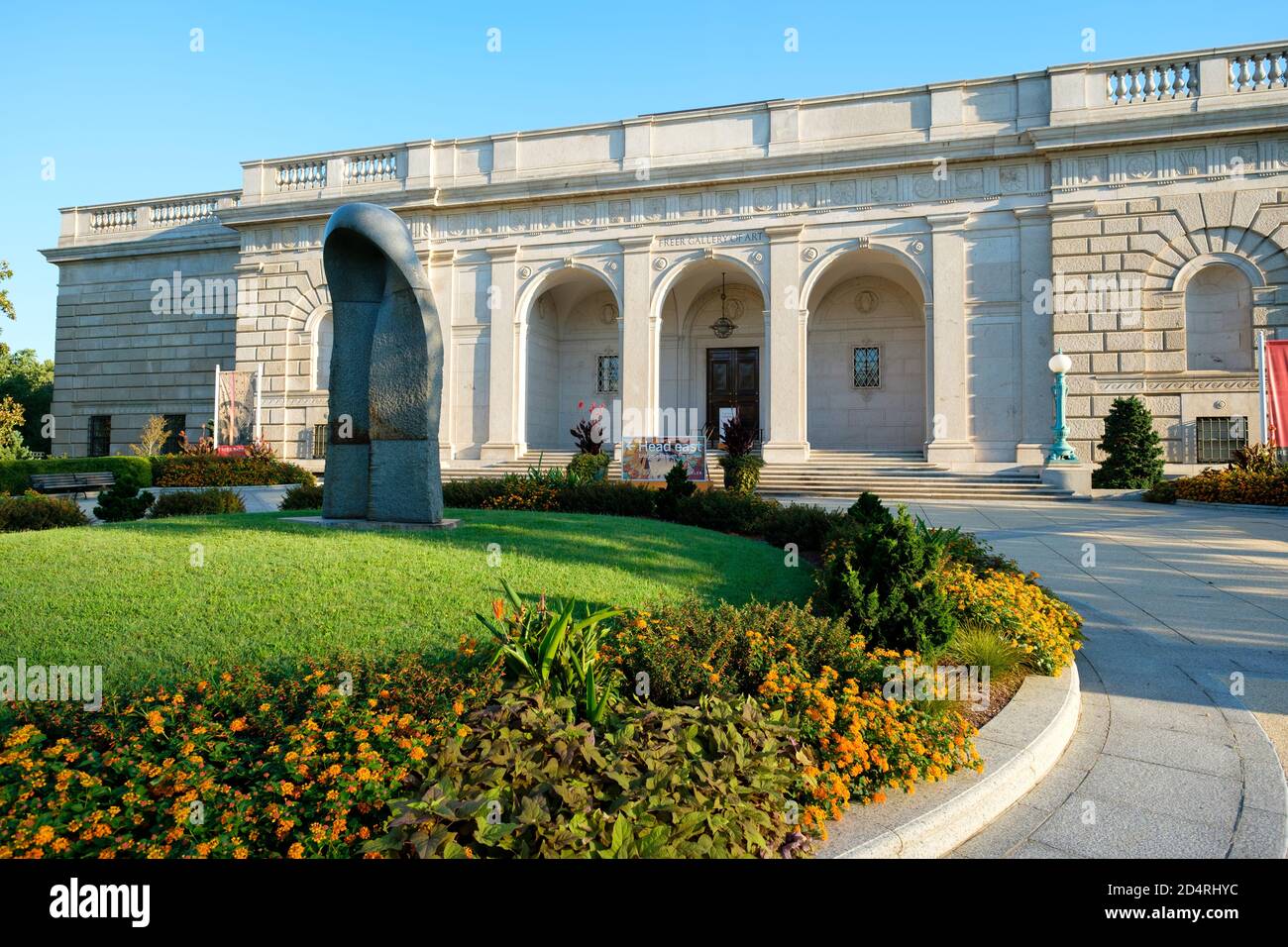 The Freer Gallery of Art at the National Mall in Washington D.C Stock ...