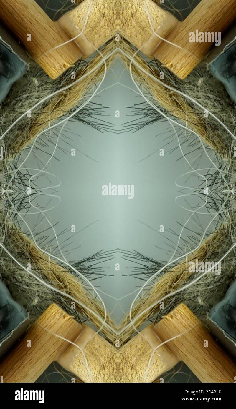 abstract wallpaper, full of colors, weird ornaments and shapes ...