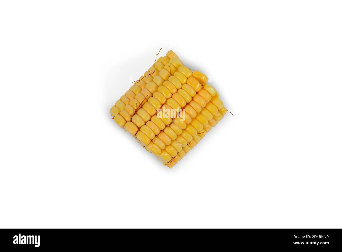 green corn cob isolated on white background Stock Photo - Alamy
