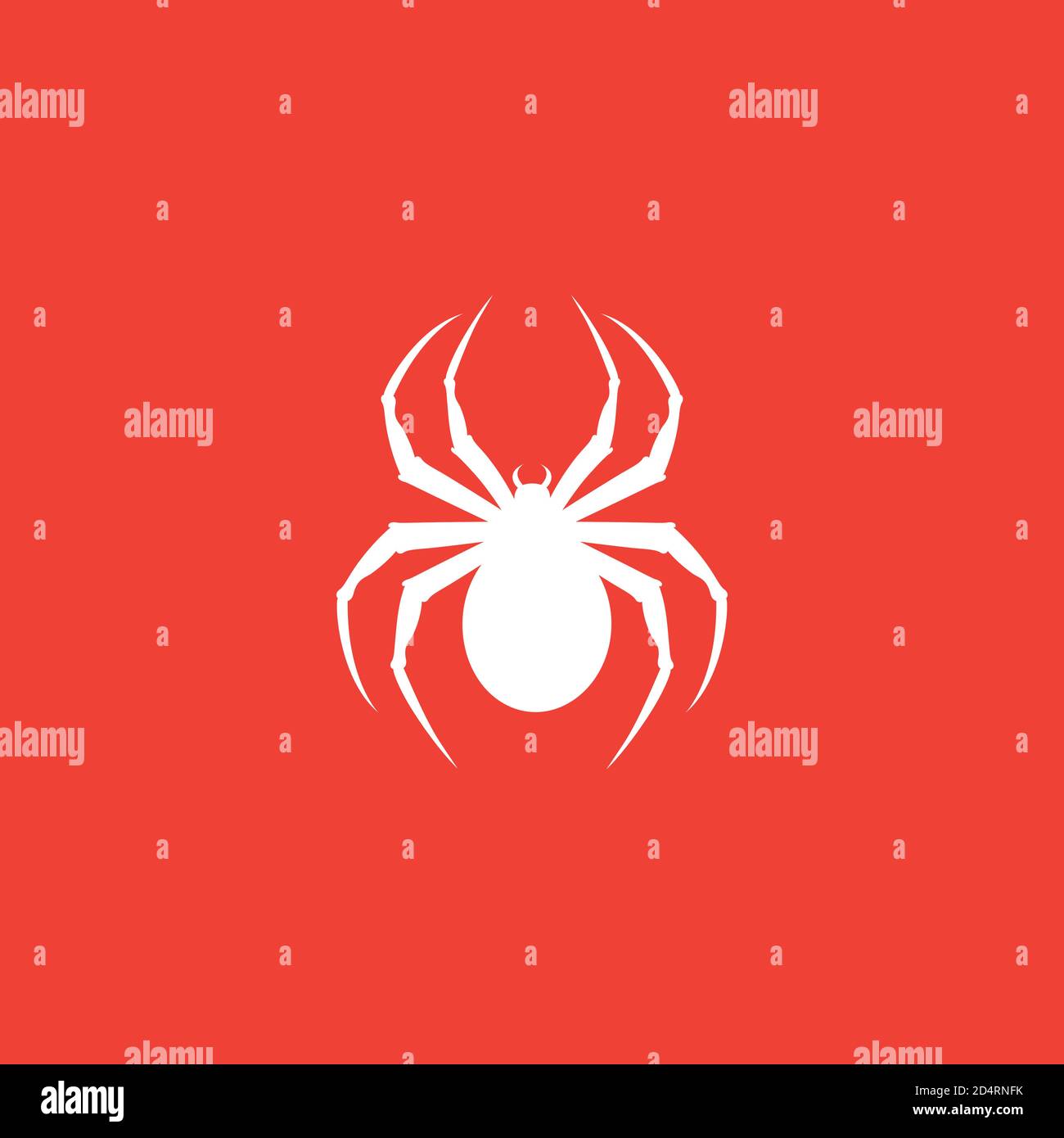 Red tarantula spider Stock Vector Images - Alamy