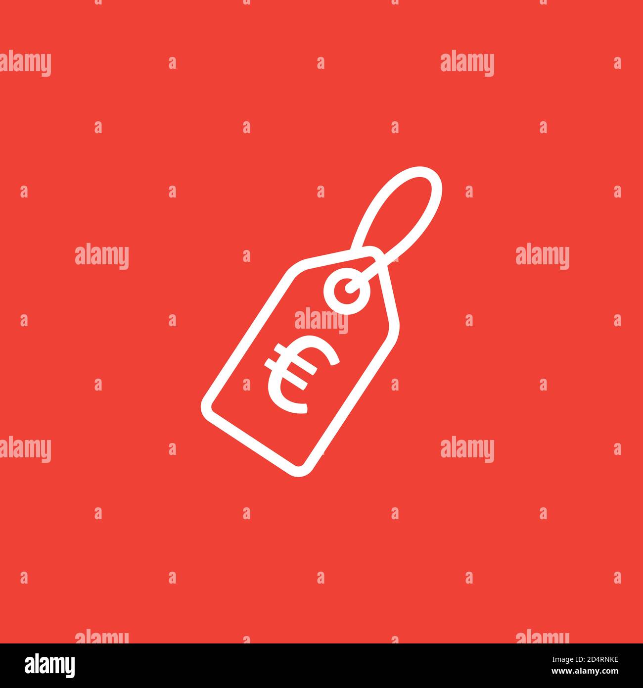Euro price tag label Stock Vector Images - Alamy