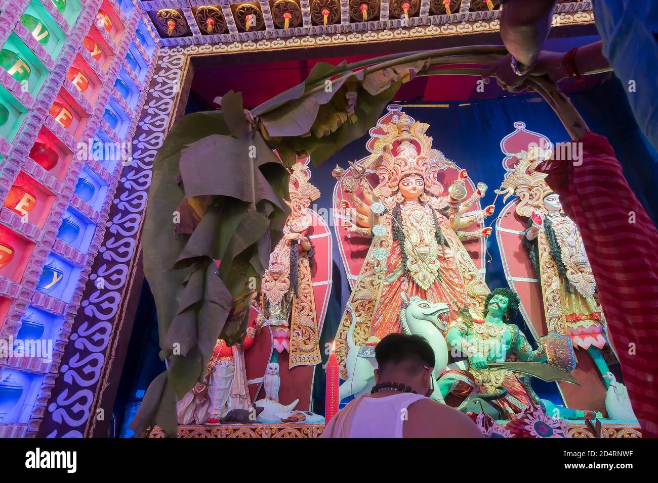 Kola bou pujo hi-res stock photography and images - Alamy