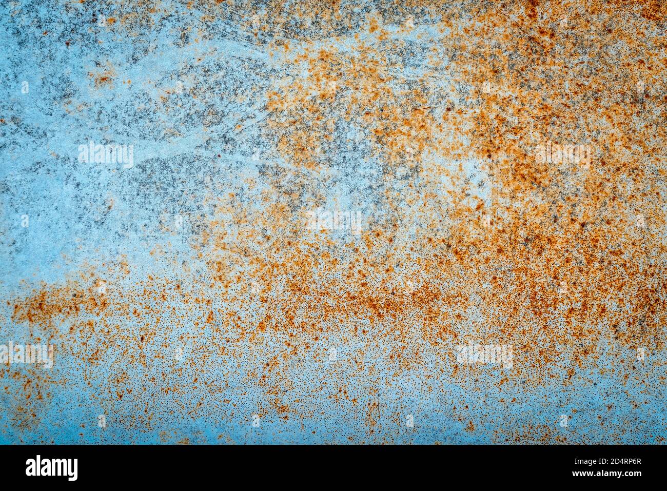 blue, rusty and grunge painted metal texture of a junk car body Stock ...