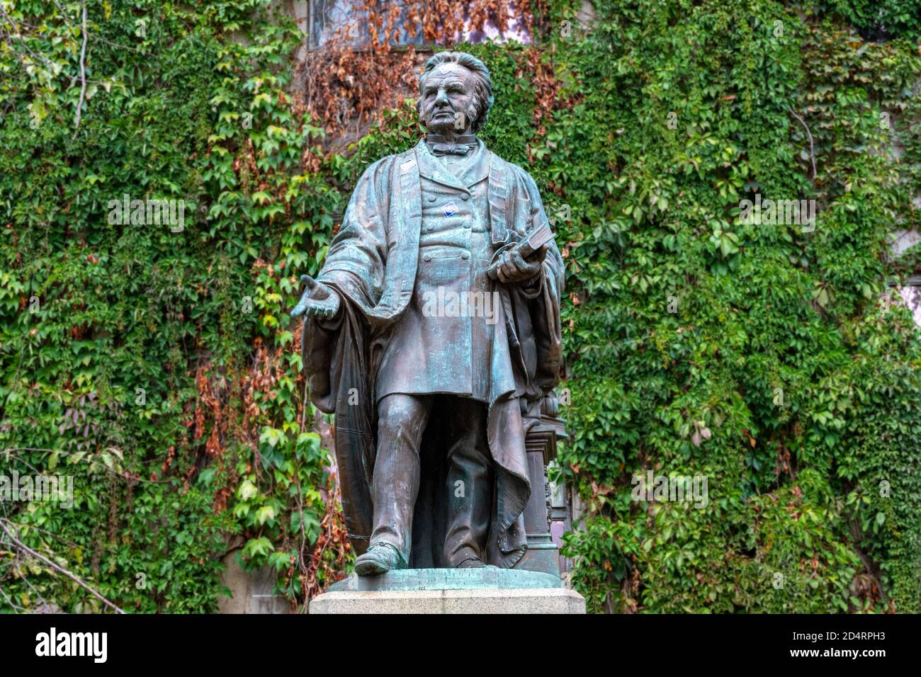 Egerton Ryerson Statue Sculpture, Toronto, Canada Stock Photo - Alamy