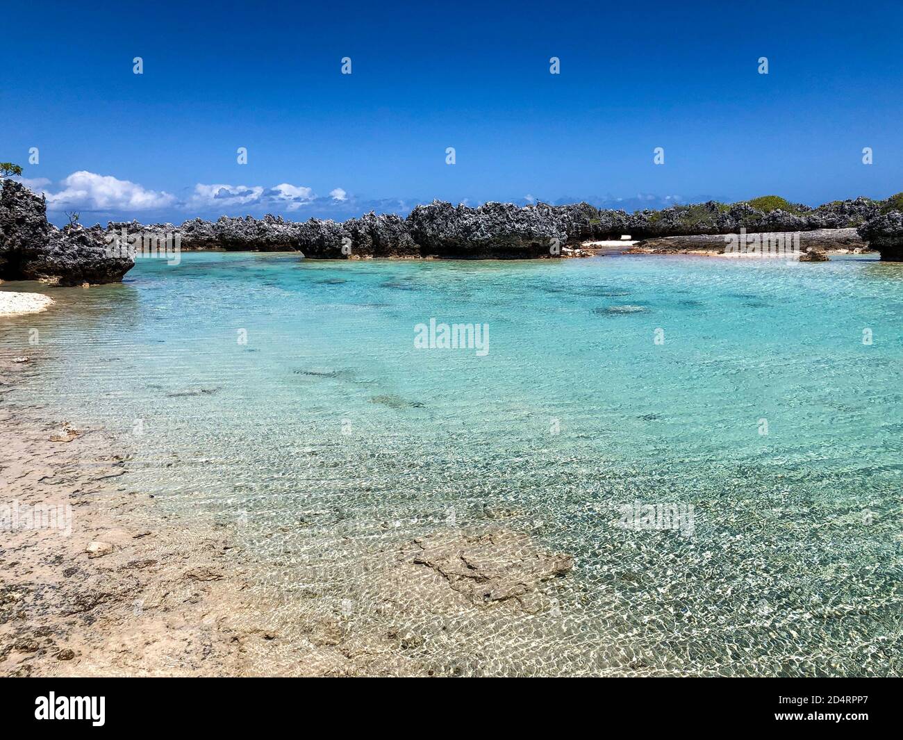 Reef in Rangiroa island Stock Photo - Alamy