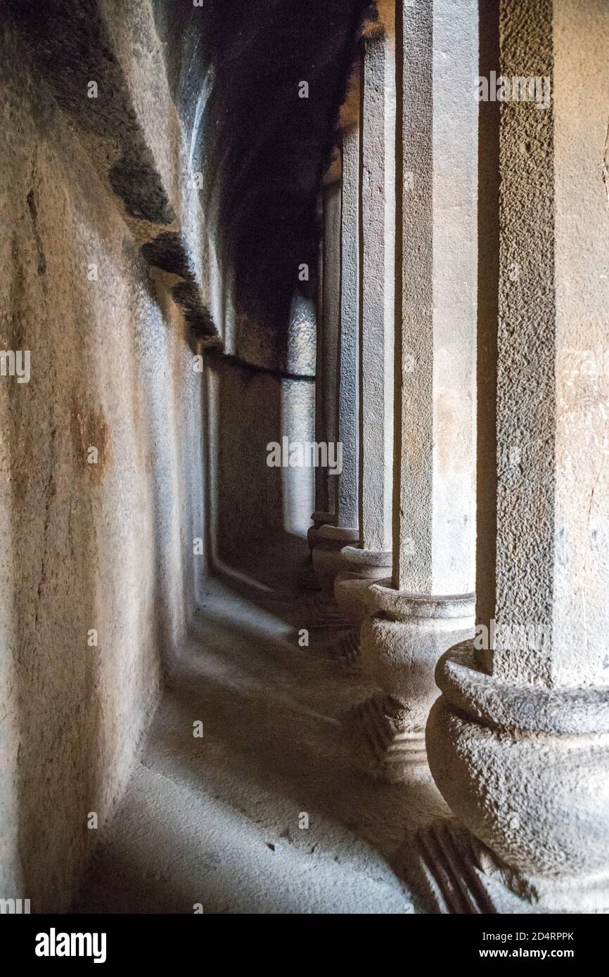 Nasik or Pandavleni Caves, a group of 24 caves (1st century BC and the ...