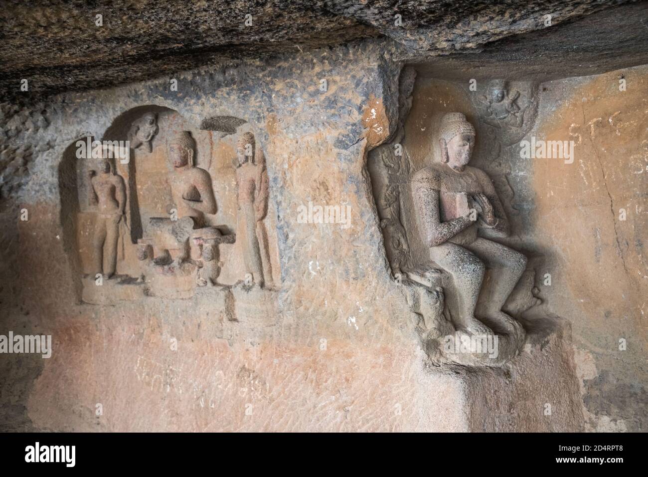 Nasik or Pandavleni Caves, a group of 24 caves (1st century BC and the ...