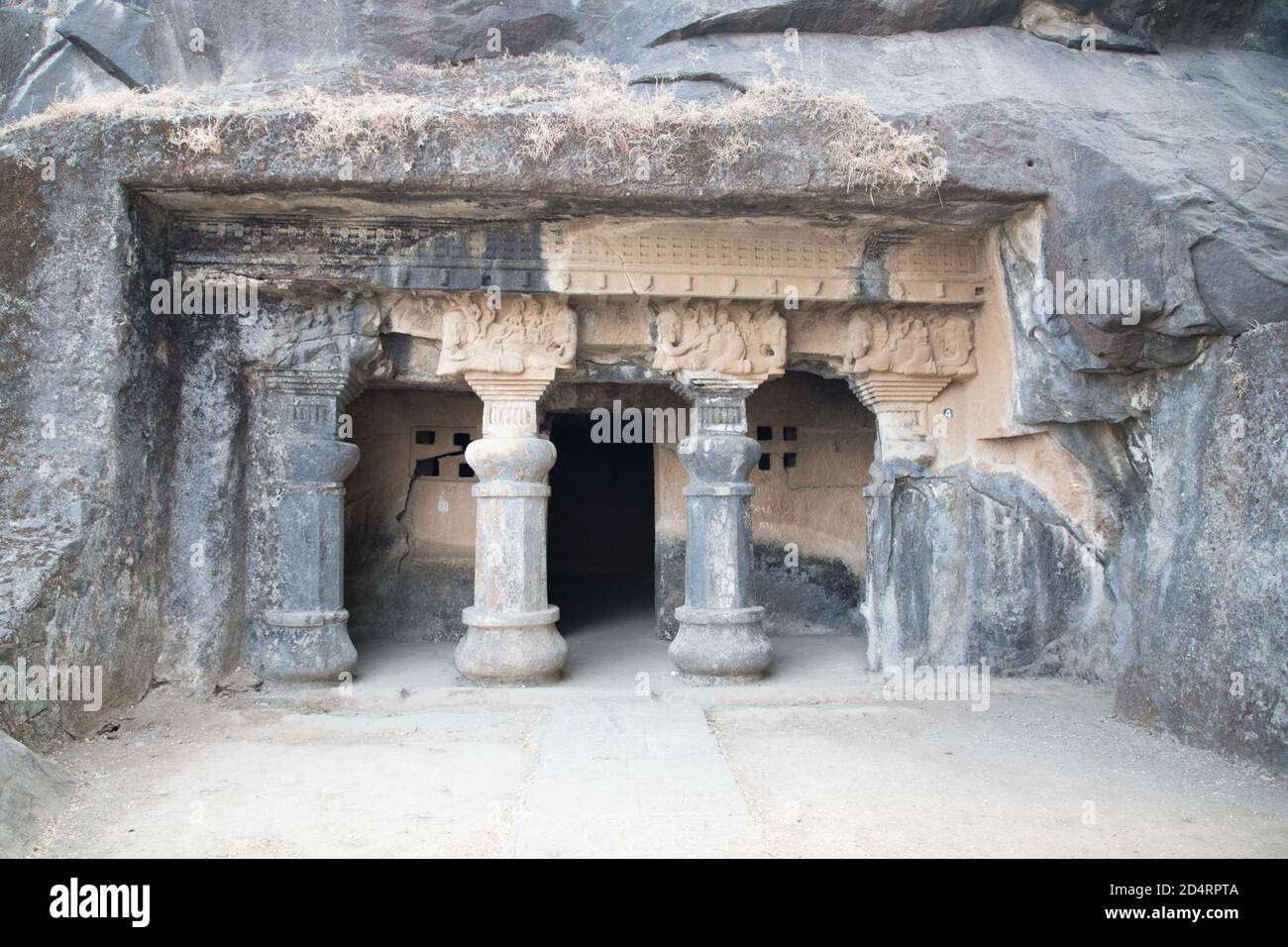 Nasik or Pandavleni Caves, a group of 24 caves (1st century BC and the ...