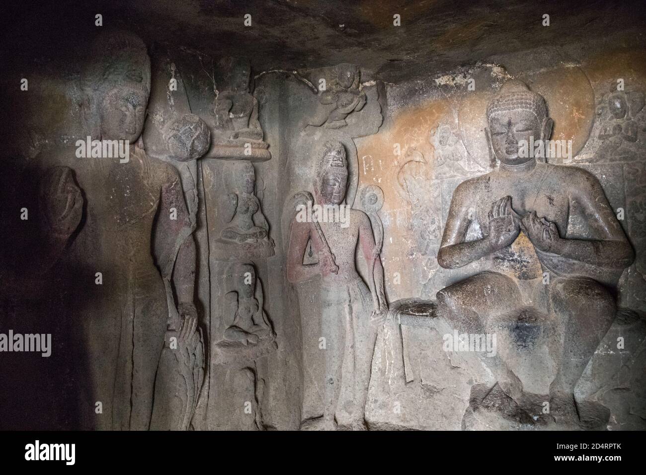 Nasik or Pandavleni Caves, a group of 24 caves (1st century BC and the ...