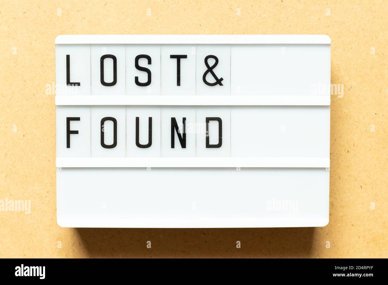 Lost found department hi-res stock photography and images - Alamy