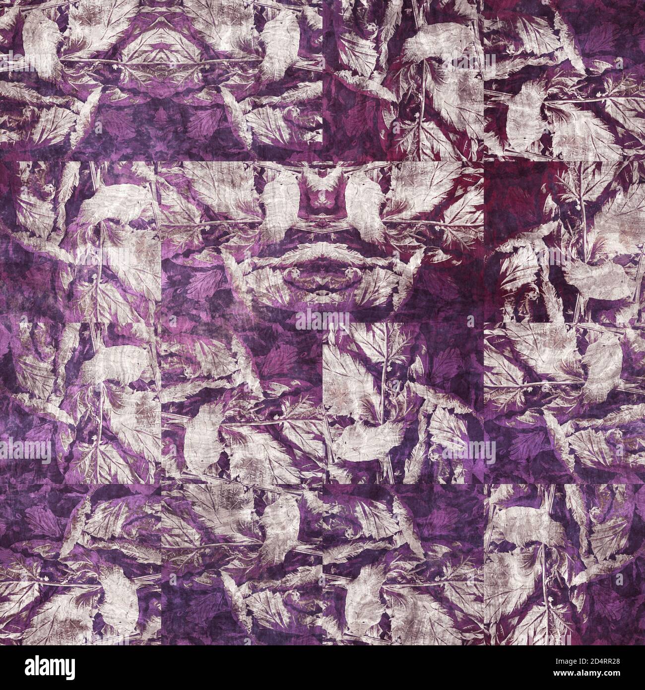 Tyrian purple fabric hi-res stock photography and images - Alamy