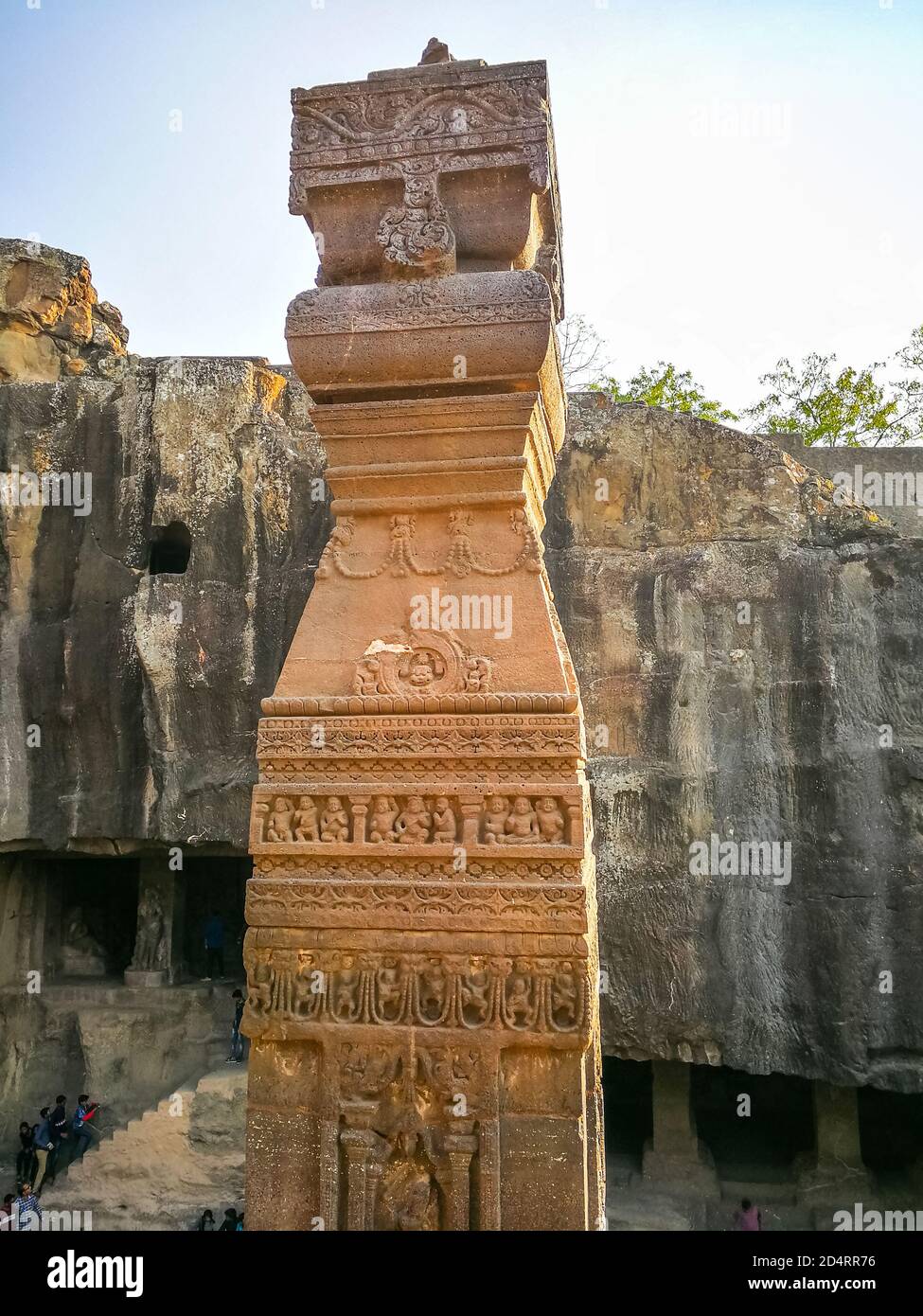 Ellora Caves in the Aurangabad district of Maharashtra, India, one of ...