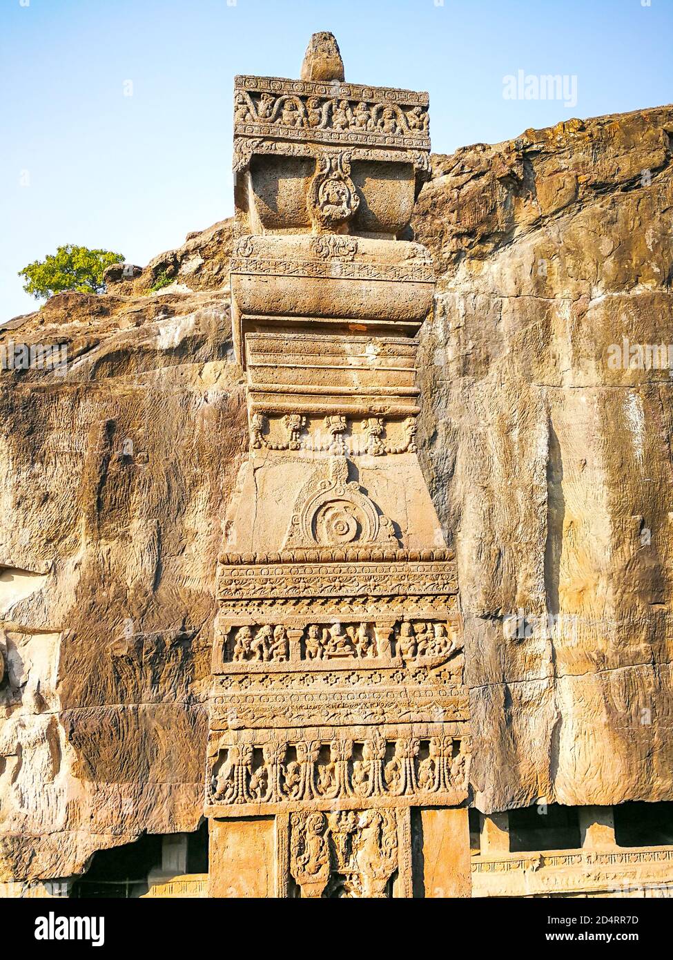 Ellora Caves in the Aurangabad district of Maharashtra, India, one of ...