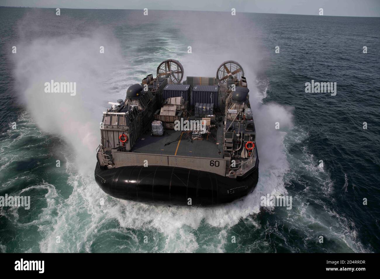201009-N-BF356-1146 ATLANTIC OCEAN (Oct. 9, 2020) – Landing Craft, Air ...