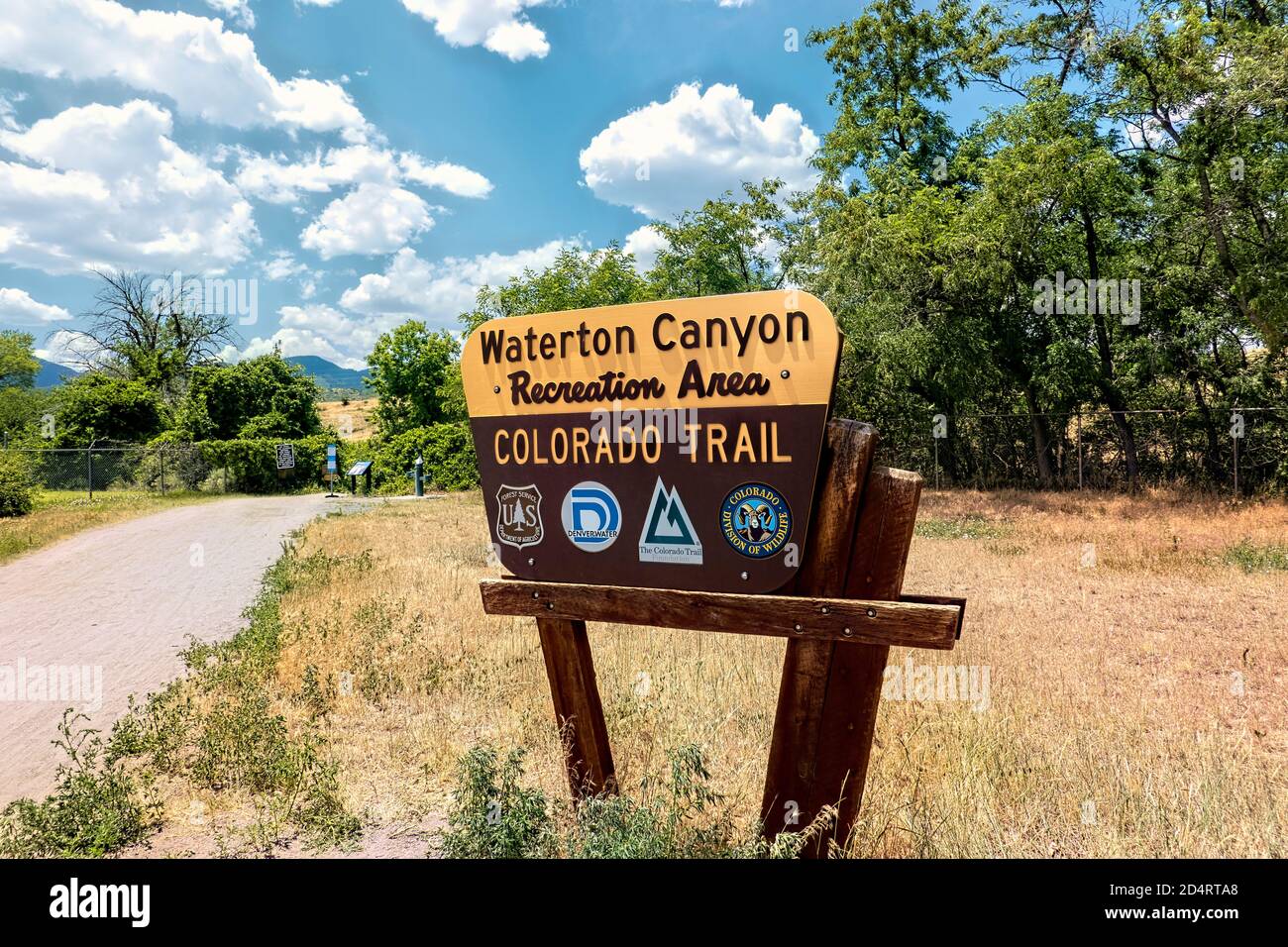 Waterton Canyon, start of the 485 mile long distance Colorado Trail ...