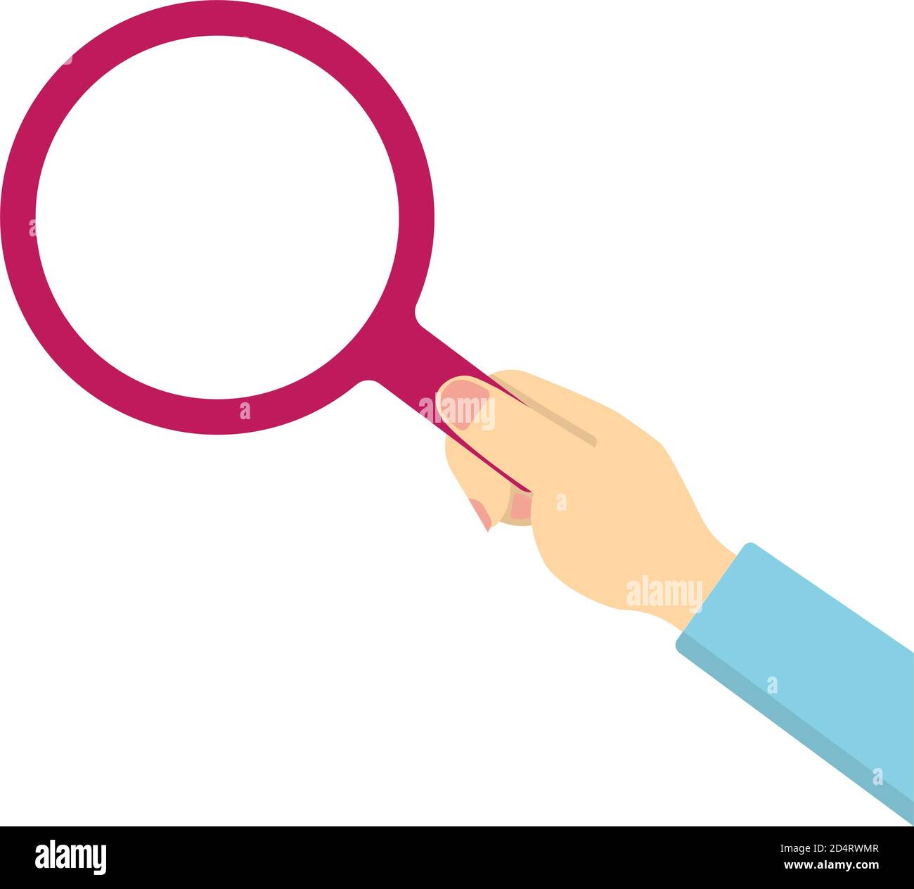 Lens and holding Stock Vector Images - Alamy