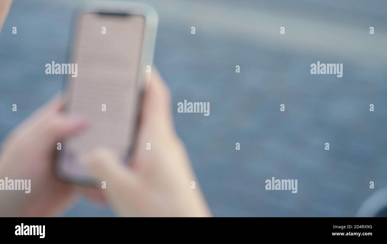Close up man texting message hi-res stock photography and images - Alamy