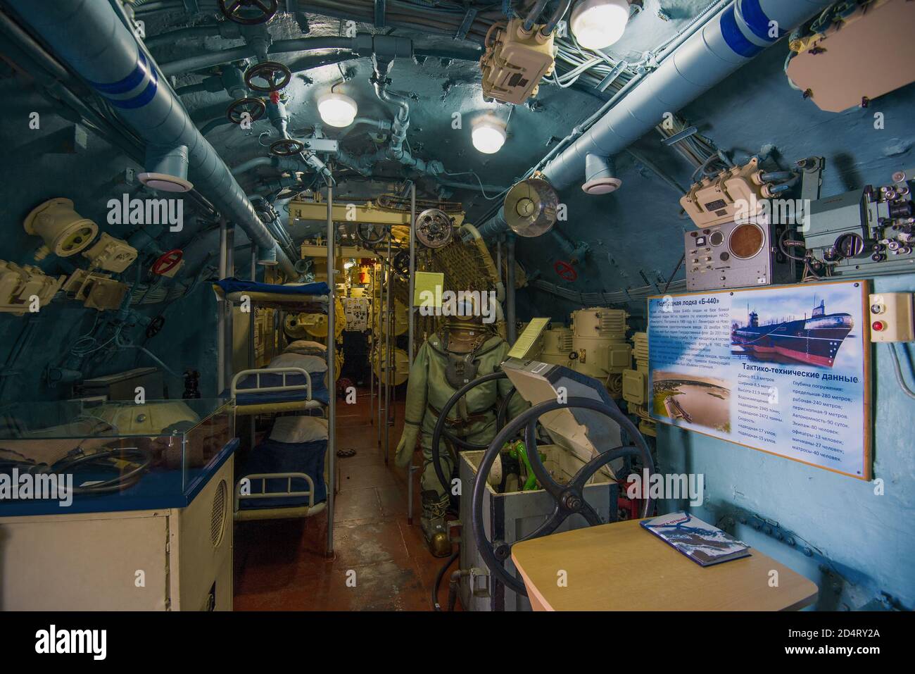 Submarine inside hi-res stock photography and images - Alamy