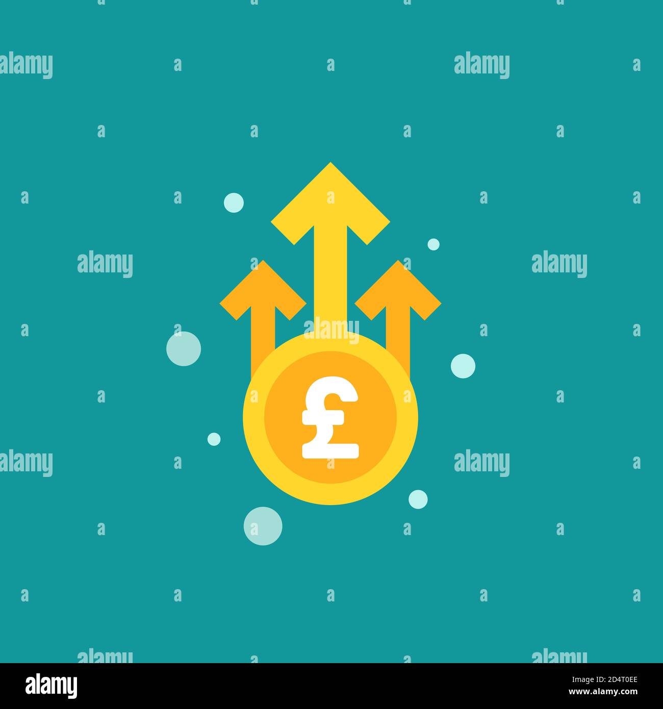 Sterling money bag Stock Vector Images - Alamy