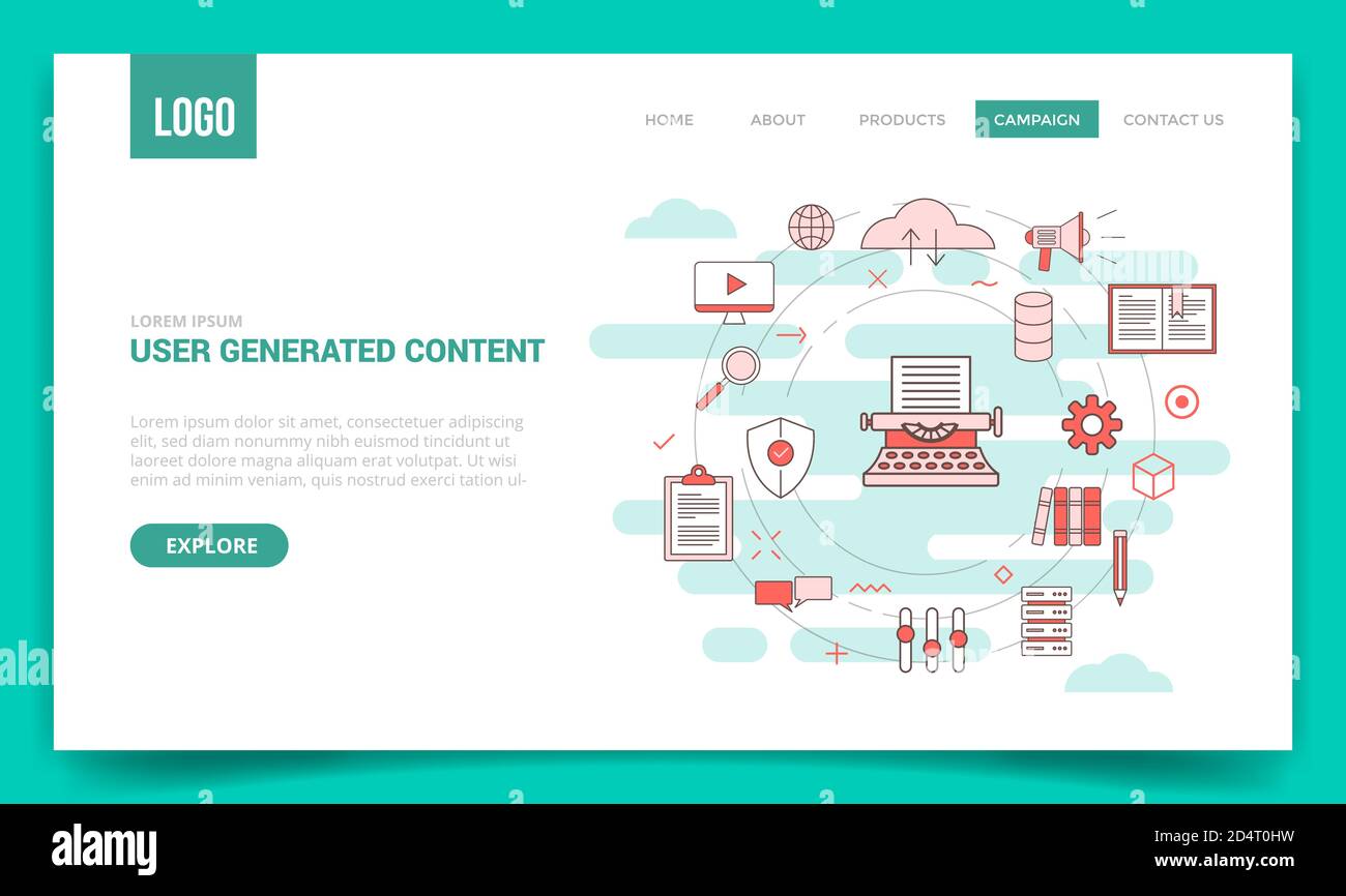 Ugc banner hi-res stock photography and images - Alamy