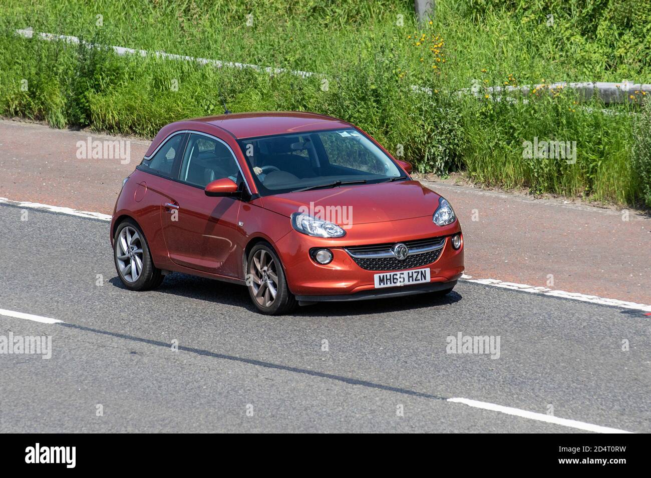 Traffic jam on m61 motorway hi-res stock photography and images - Alamy