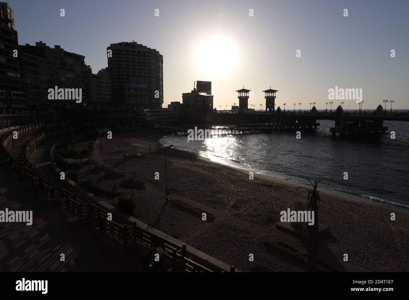 Stanley Beach and Bridge Stock Photo - Alamy