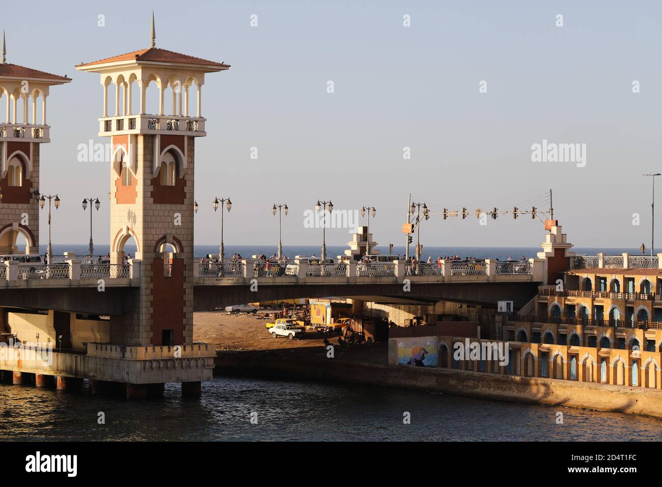 Stanley Beach and Bridge Stock Photo - Alamy