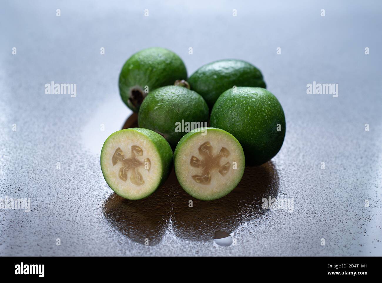 Inside green guava hi-res stock photography and images - Alamy