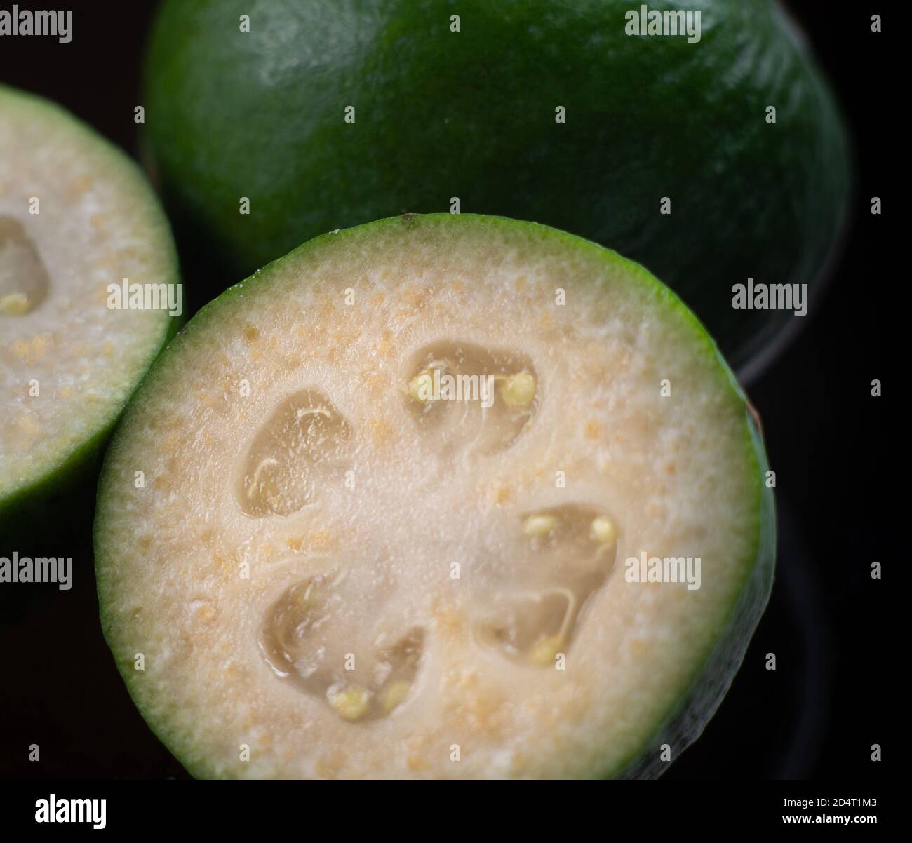Inside green guava hi-res stock photography and images - Alamy