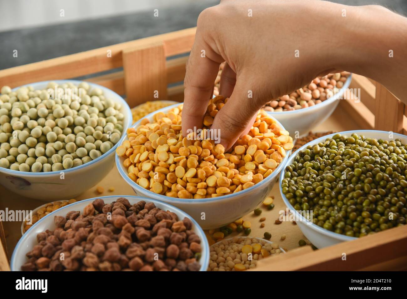 Indian pulses hi-res stock photography and images - Alamy