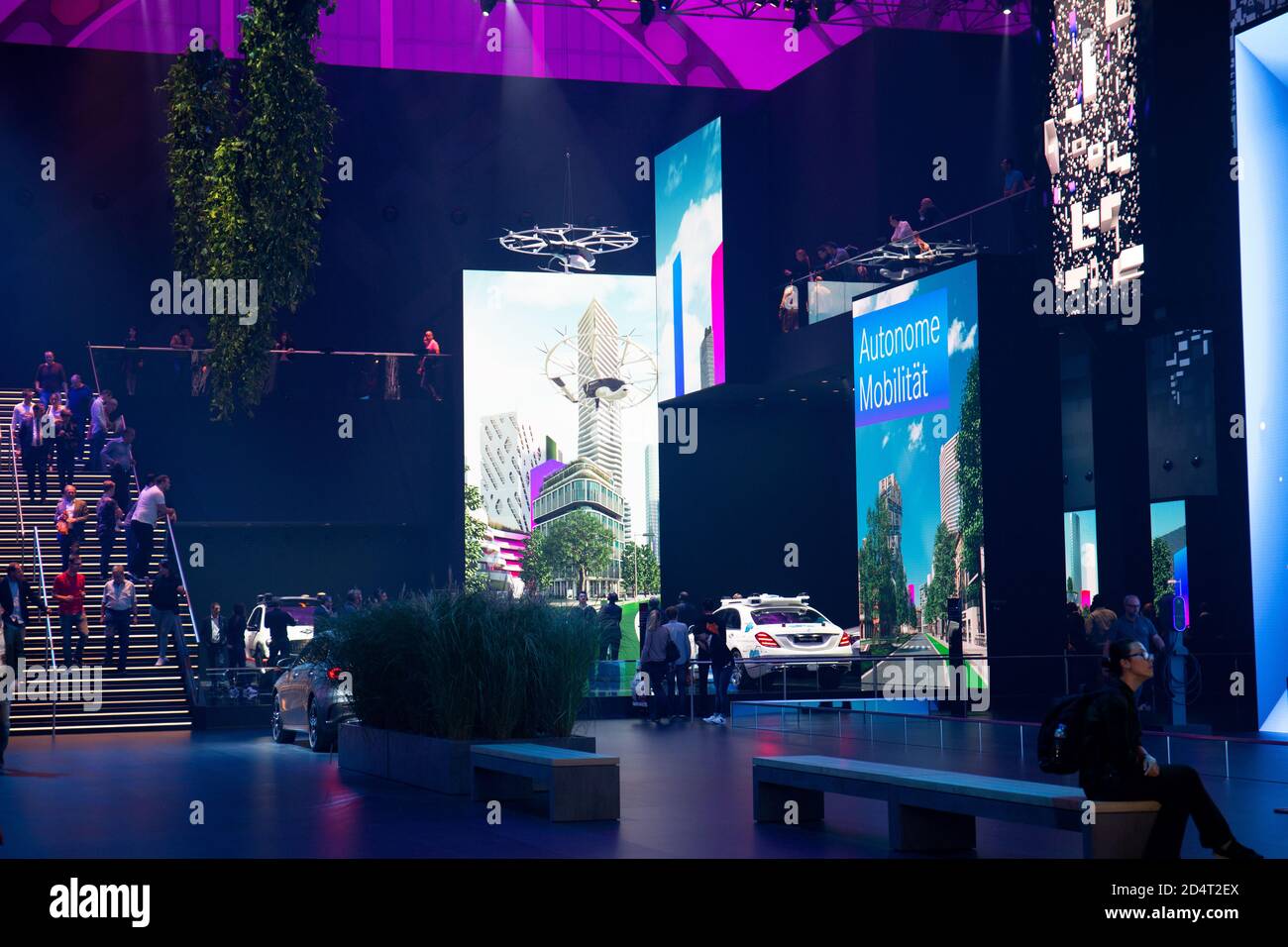 impressions of the international automobile fair in frankfurt am main ...