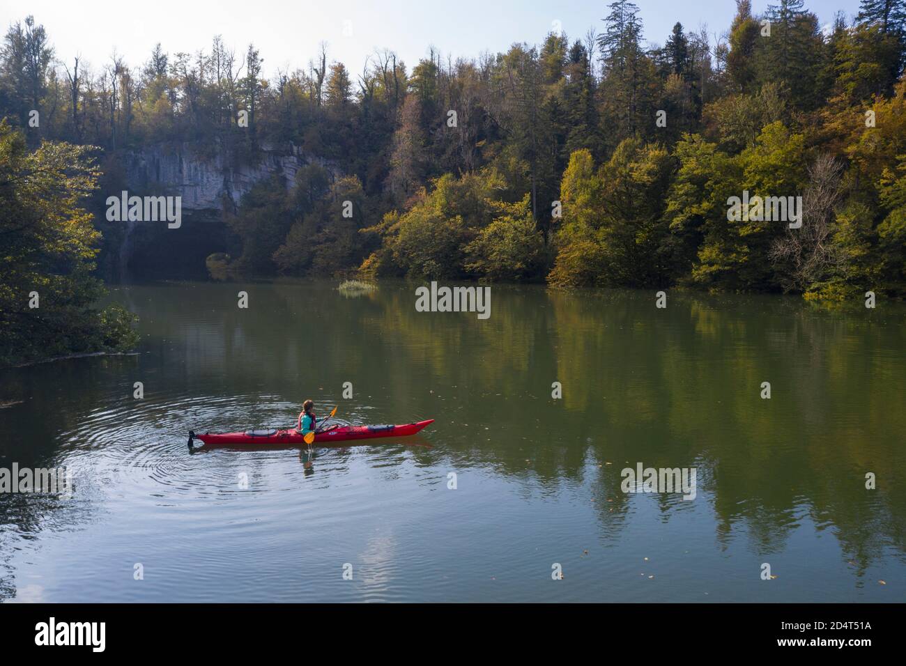 Tree canopy kayaking hi-res stock photography and images - Alamy