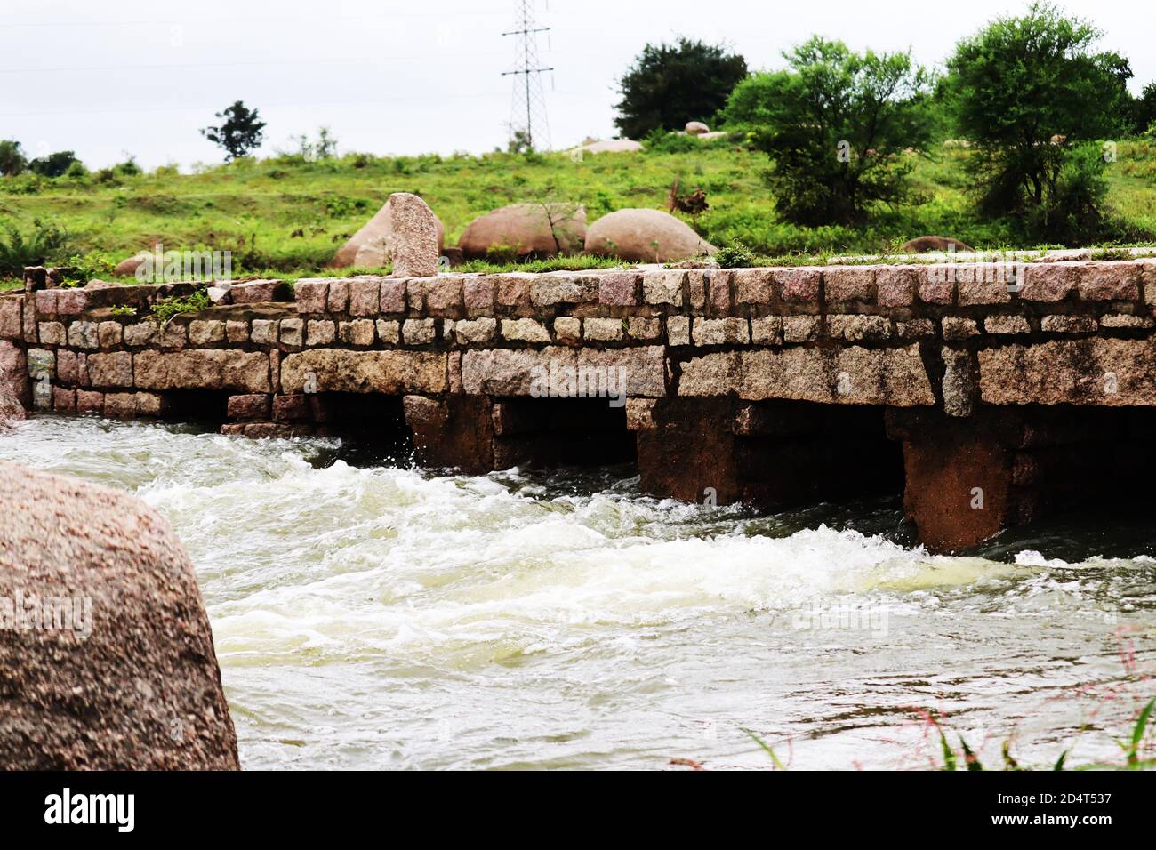 Water under the road Stock Photo - Alamy