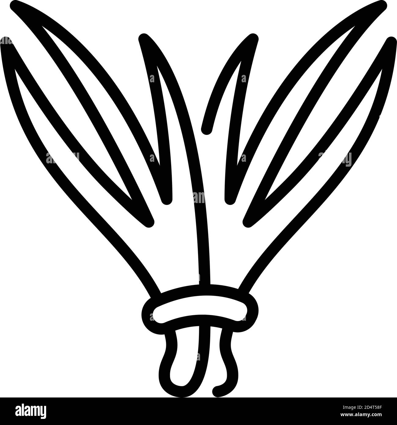 Chives agriculture icon, outline style Stock Vector Image & Art - Alamy