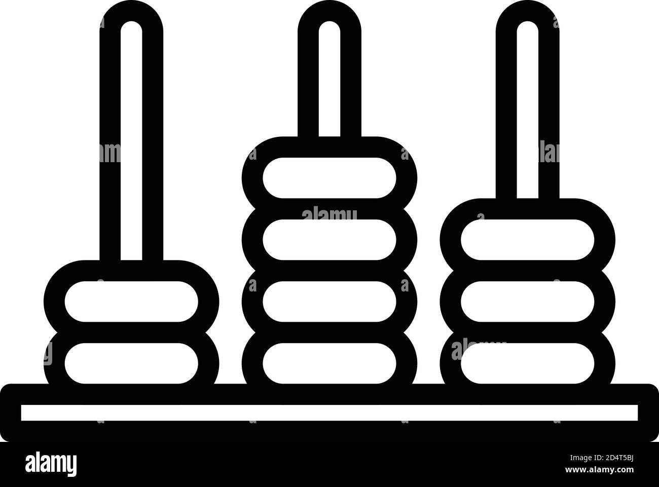 Abacus icon, outline style Stock Vector Image & Art - Alamy