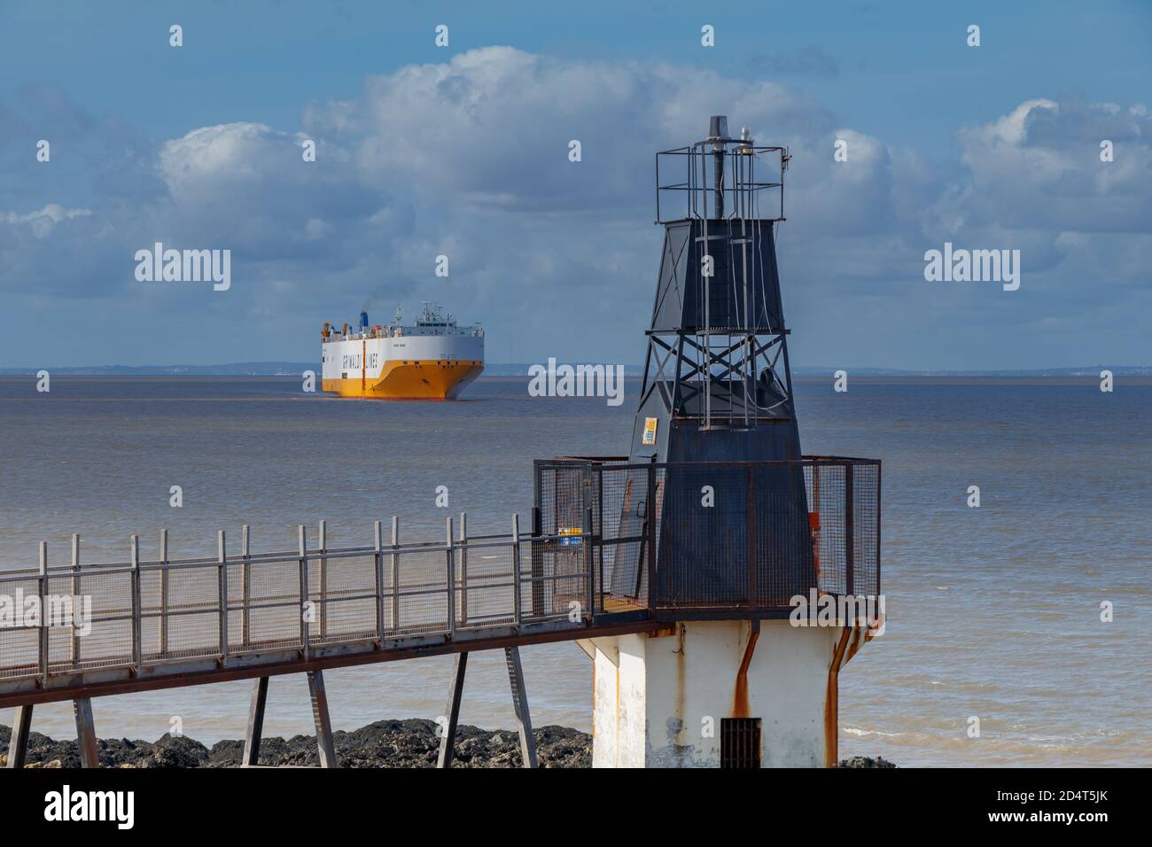 Battery Point Lighthouse Portishead High Resolution Stock Photography ...