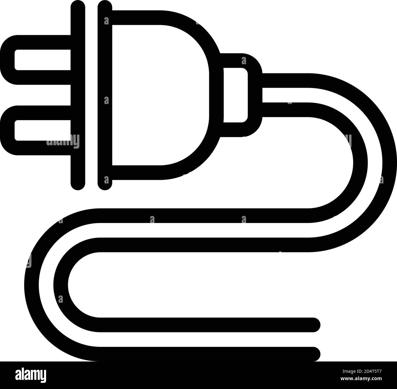 Usb charger plug icon, outline style Stock Vector Image & Art - Alamy