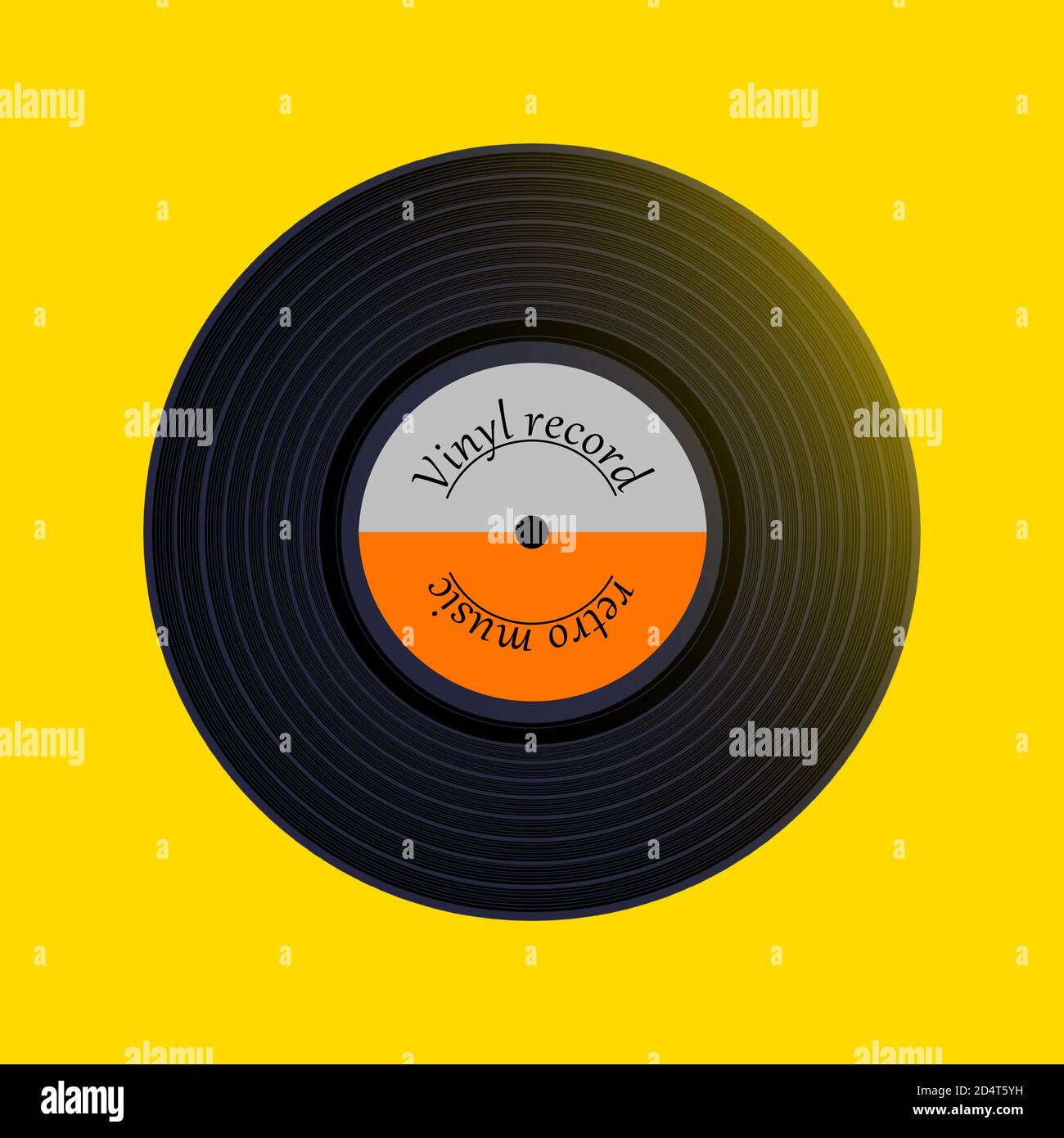 Vintage long playing records Stock Vector Images - Alamy