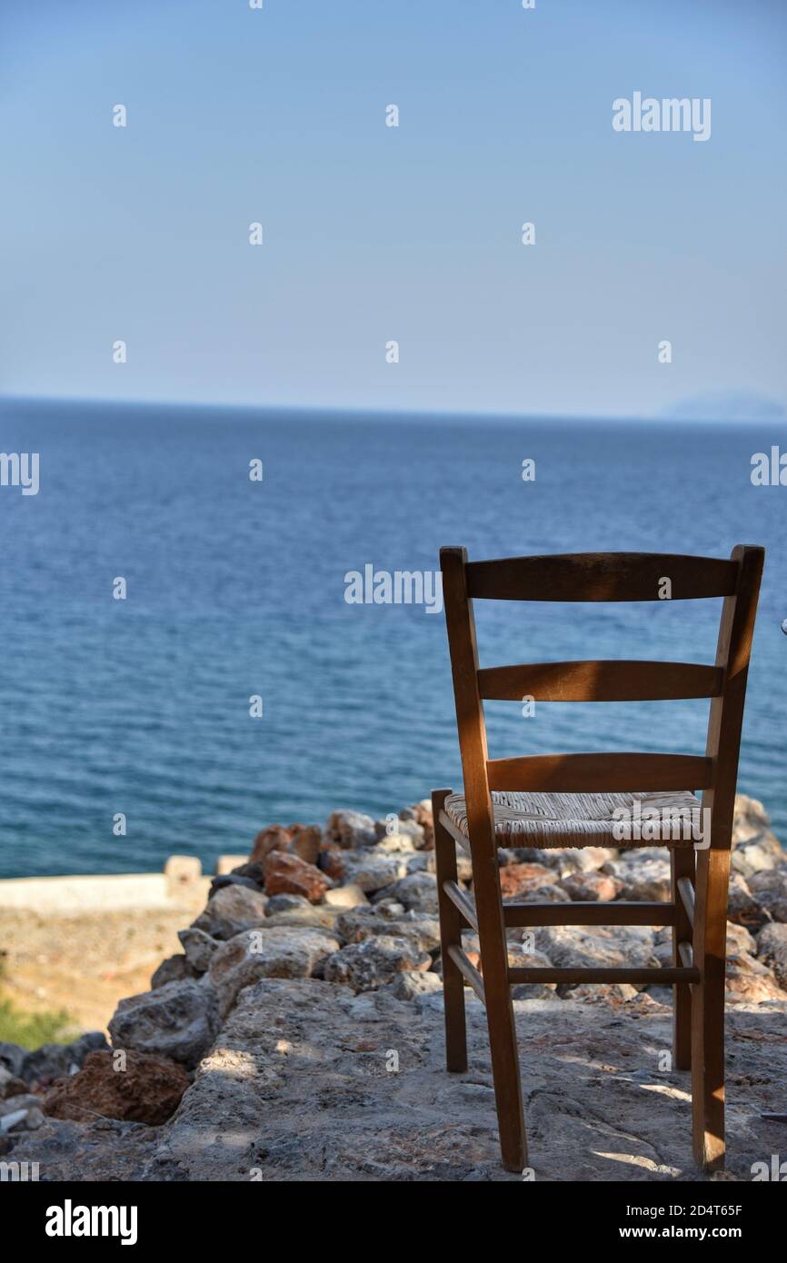 Sitting by the sea hi-res stock photography and images - Alamy
