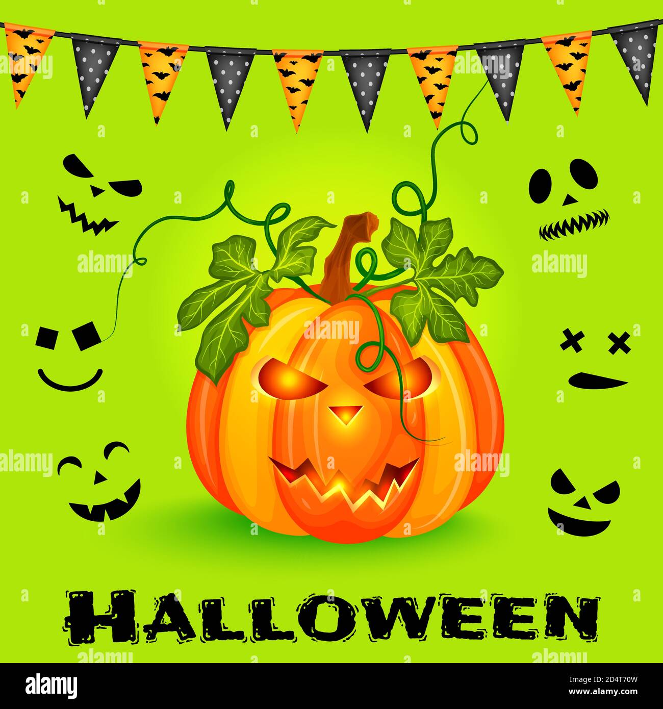 Pumpkin faces hi-res stock photography and images - Alamy