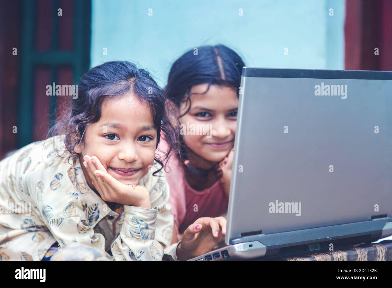 Coronavirus Outbreak. Lockdown and school closures. Indian school kids ...