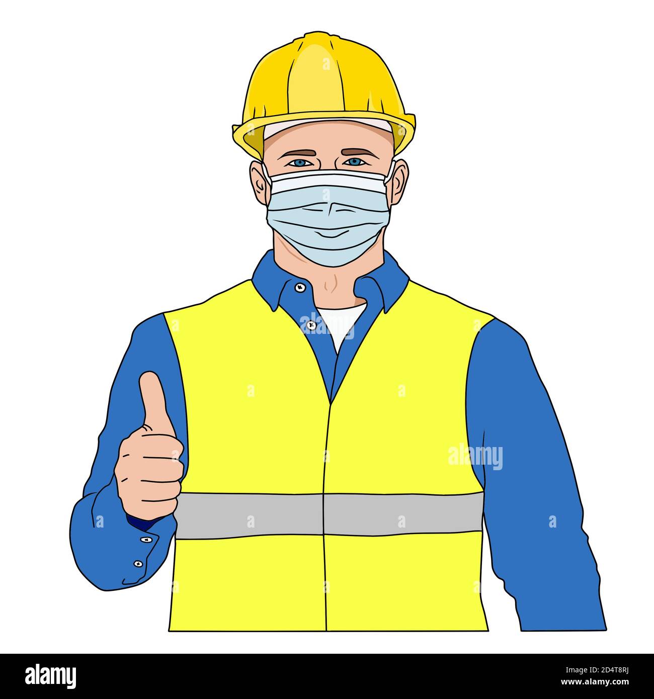 Medical worker safety Cut Out Stock Images & Pictures - Alamy
