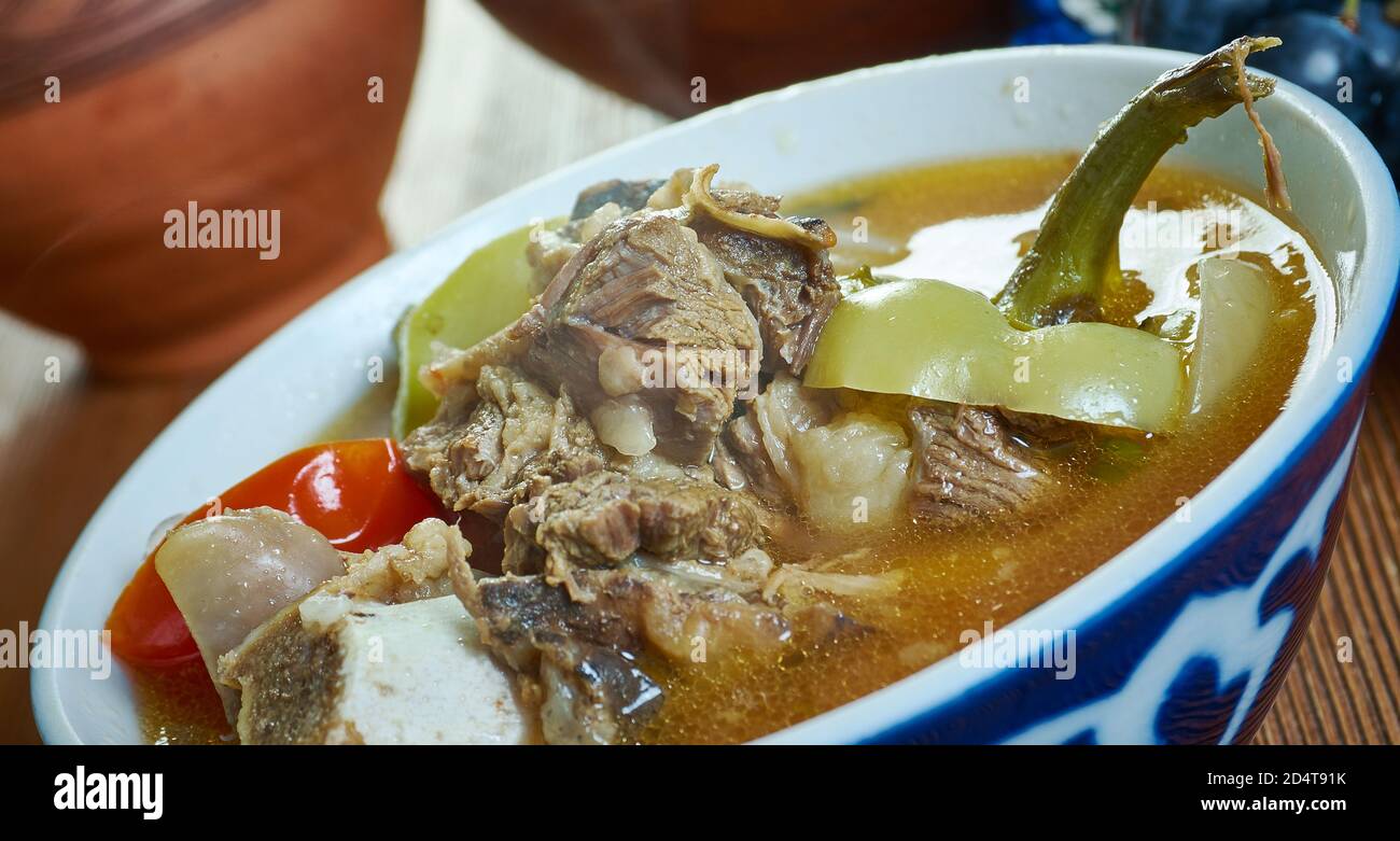 Balbacua - Filipino beef stew made from beef, collagen-rich beef parts ...