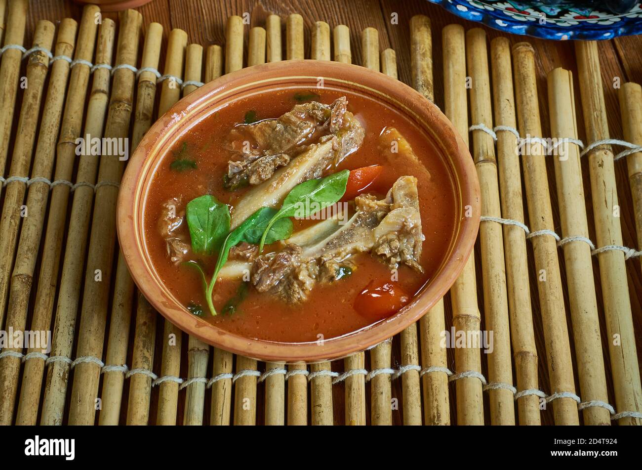 Kolhapuri tambda rassa hi-res stock photography and images - Alamy