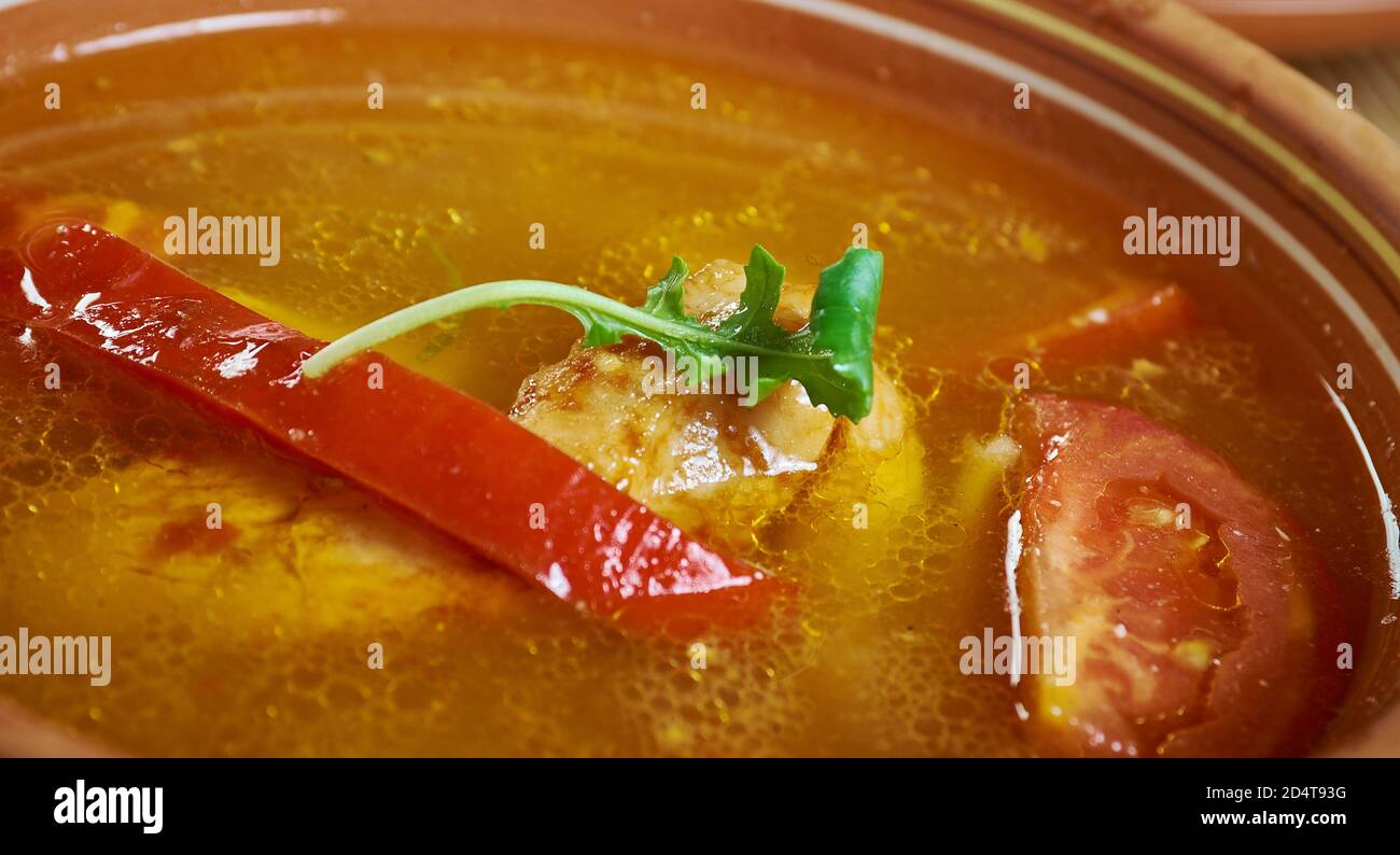 Jasha maroo - traditional diced chicken Bhutanese dish Stock Photo - Alamy